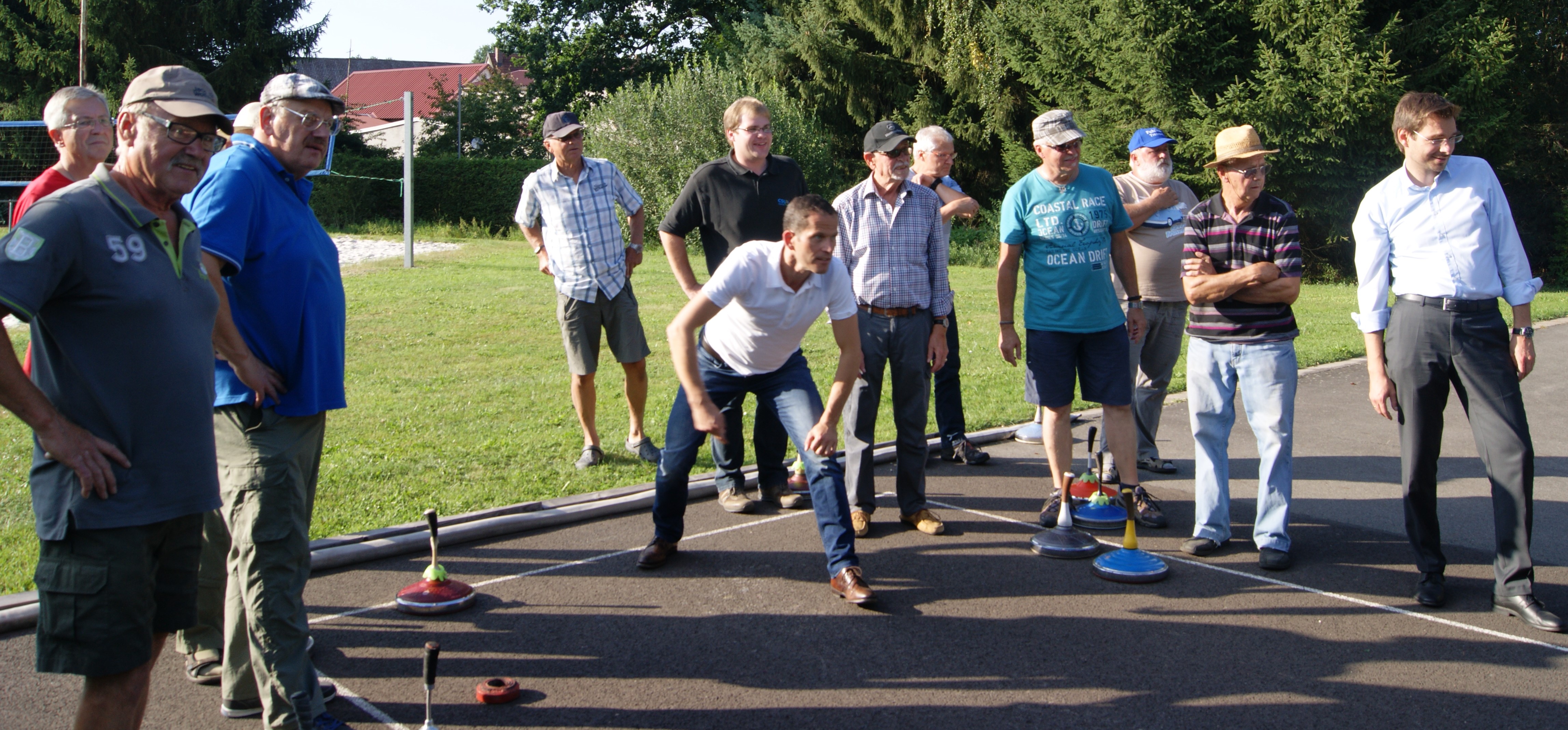 Bericht - MdB Albert Rupprecht zum Stockschießen im Markt Mantel